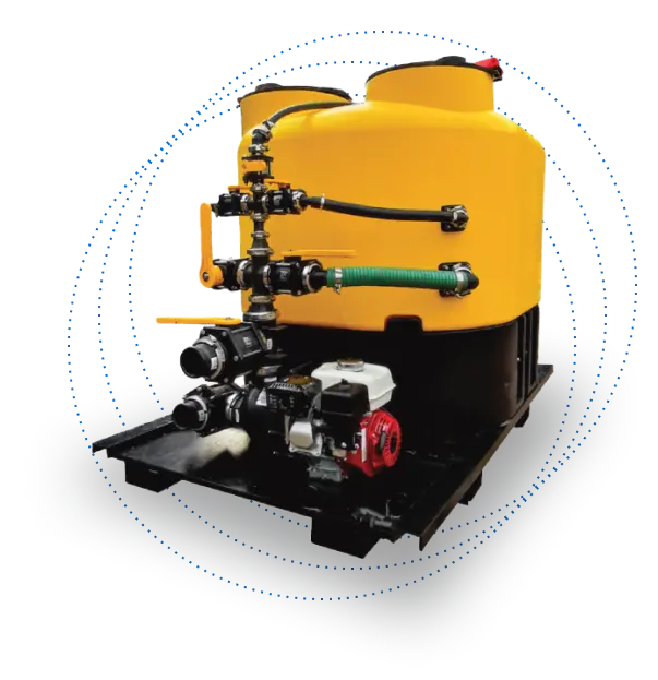 GIZER mother and working solution mixer